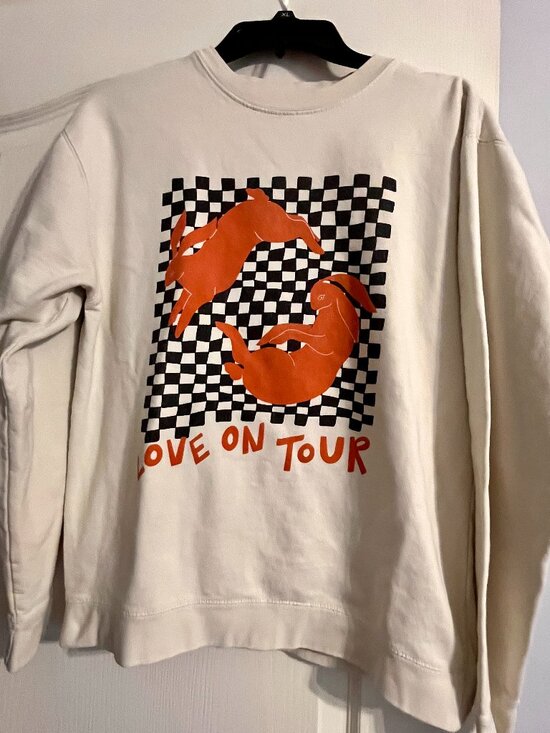Harry Styles | Shirts | Harry Styles Love On Tour Crewneck Sweatshirt ...